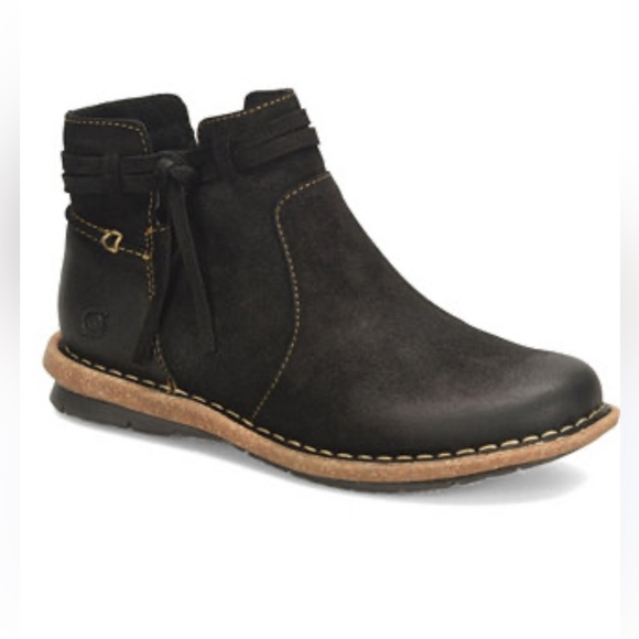Born | Shoes | Born Sz 8 Wynter Black Suede Boots Orig 8 Worn 1x | Poshmark